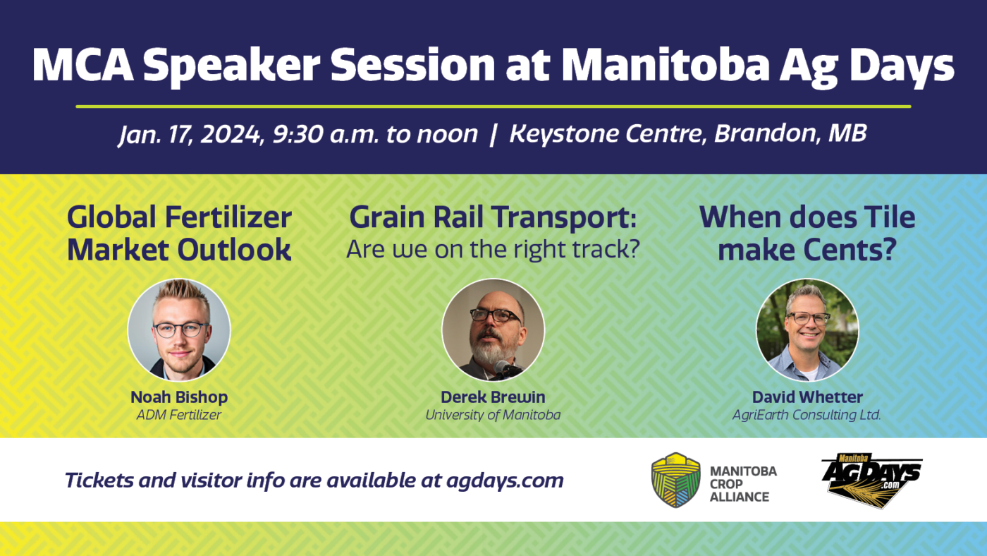 MCA Speaker Session at Manitoba Ag Days - Manitoba Crop Alliance